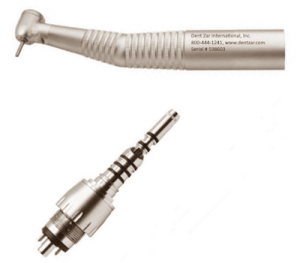 Titanium Coated LED High-Speed Handpieces –4 Holes with KAVO Quick ...